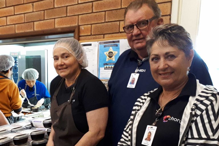 How do I get Meals on Wheels from Chorus Kitchen?